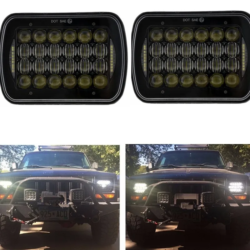 Factory Direct Sale 5d Hi/lo Beam 6x7 Inch Head Lamp 5x7 Square Led ...