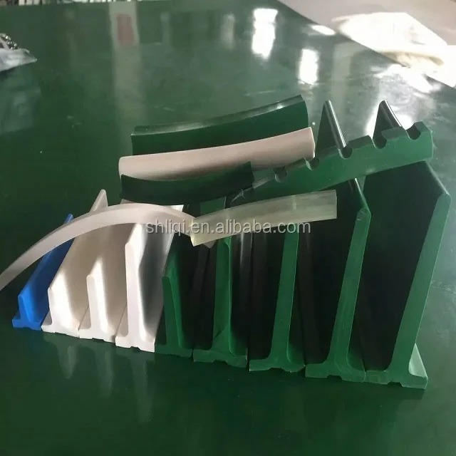 PVC Baffle PU Baffle Plate Conveyor Belt - Efficient Food Transmission