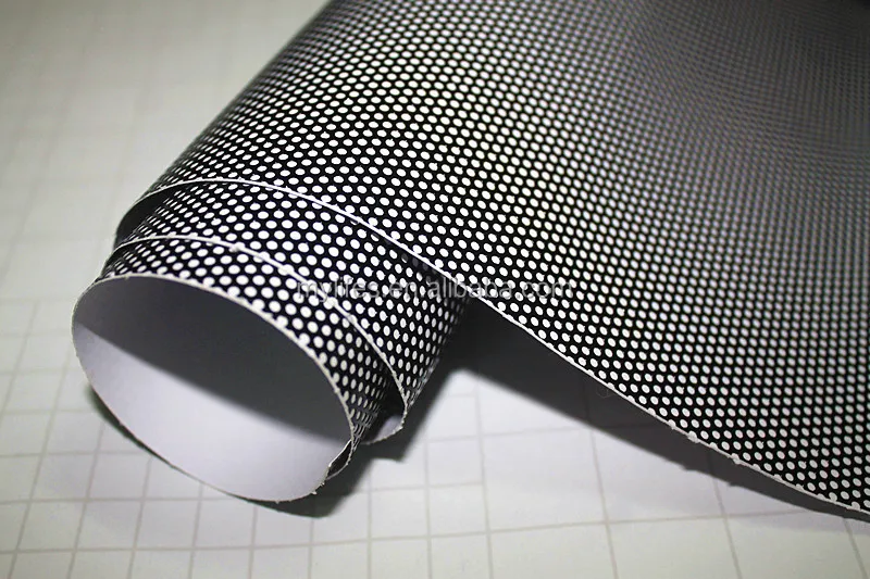 Best Perforated Mesh Film For Headlight Car Tinting Tint Fly-eyes Vinyl ...