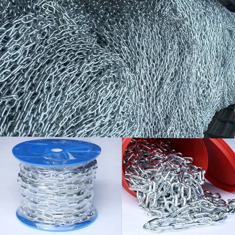 Galvanized Steel Link Chain With Grade 30 - Buy Galvanized Steel Link ...