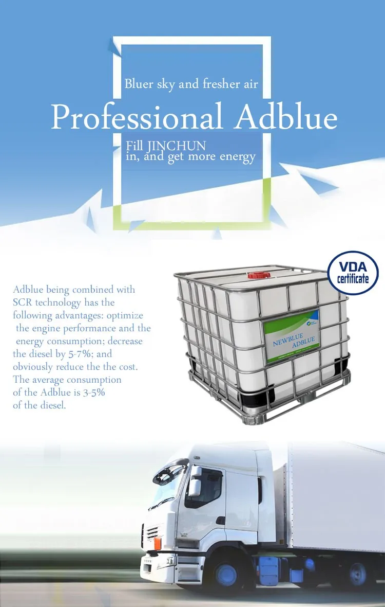 AdBlue Solution IBC Tank 1000L Liquid Urea for SCR Systems Adblu ...