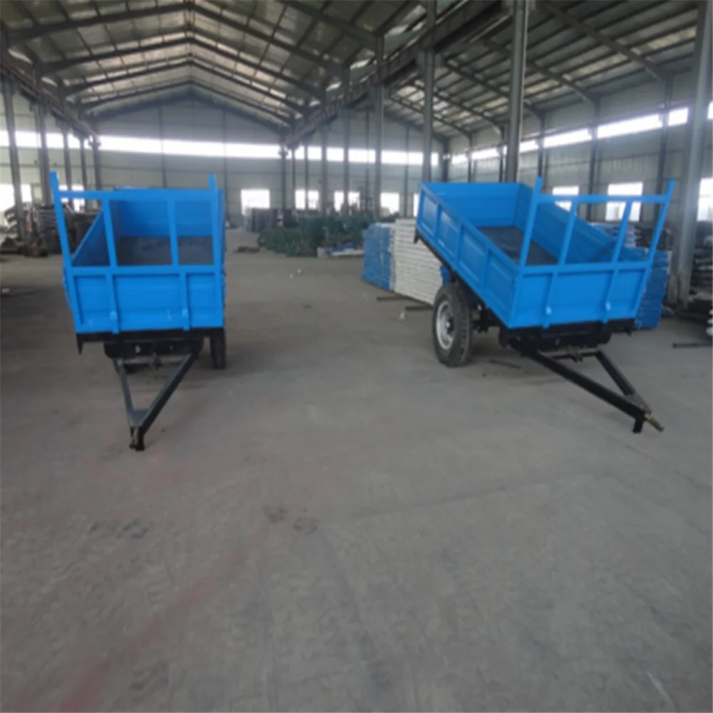 Agricultural Machine Farm Trailer,4t Hydraulic Tractor Trailer 7cx-4 ...