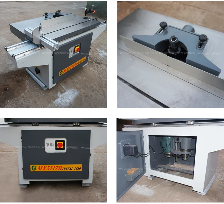 WFSEN Horizontal 12.7mm Cutter Head Blade Feeder Moulder