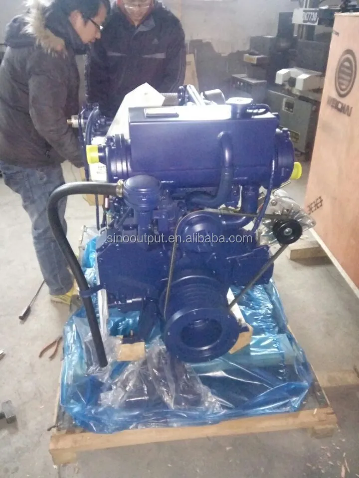 200hp Marine Diesel Engines Inboard Boat Ship Engine Motor Weichai Wp6 ...