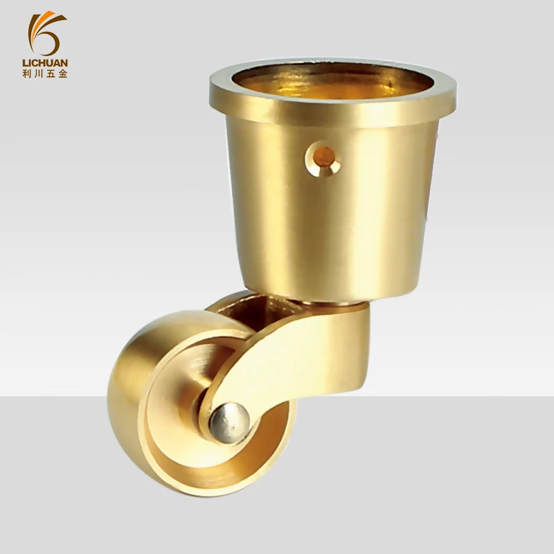 Brass Caster Wheels - Durable and Stylish Furniture Casters