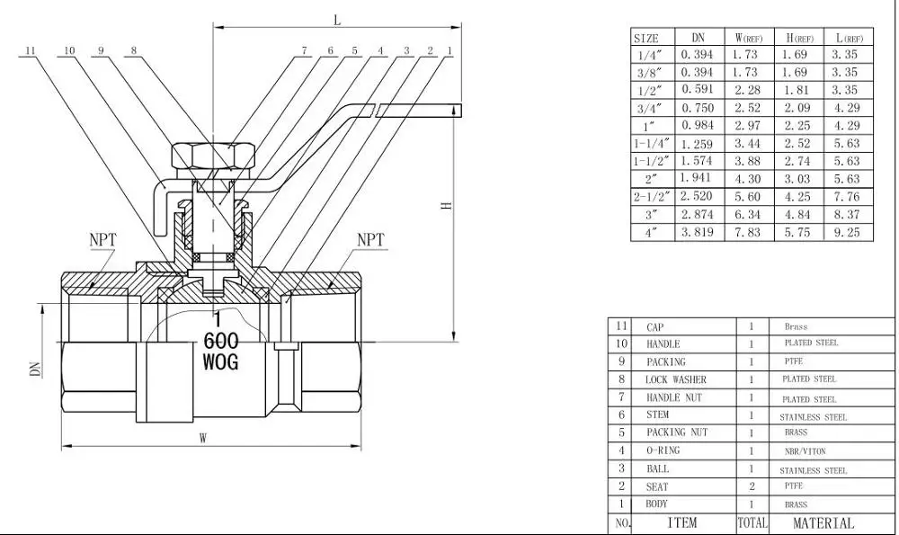 Dzr Brass Cw602n 2 Inch Brass Ball Valve - Buy 2 Inch Ball Valve,2 Inch ...