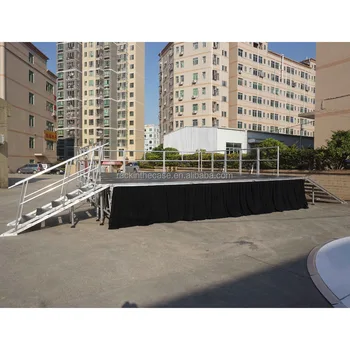 Diy Concert Portable Event Stage Platforms Backdrop Stand Design - Buy ...