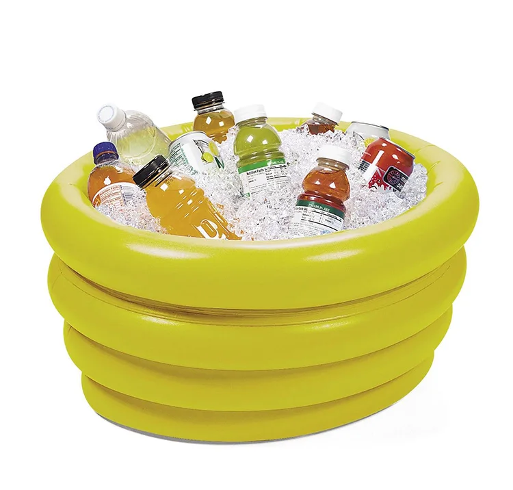 High Quality Durable Plastic Inflatable Cooler Tub Folding Inflatable ...