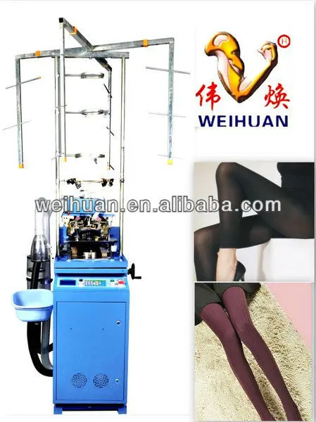 High Efficiency Automtic Stocking Machine for Knitting Lady's Plain ...