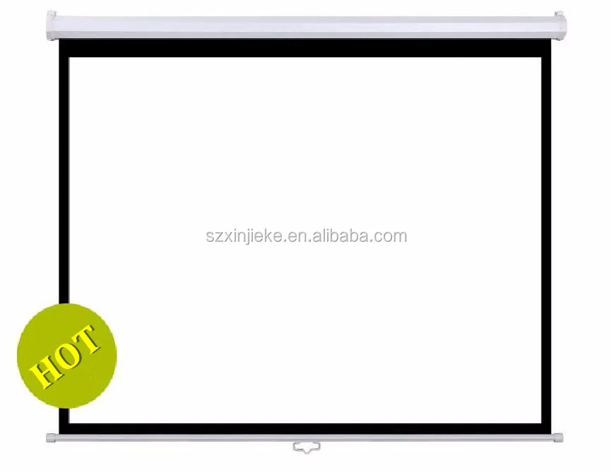 Diagonal 133" Motorized Screen Size For Projector Outdoor Film Screen ...