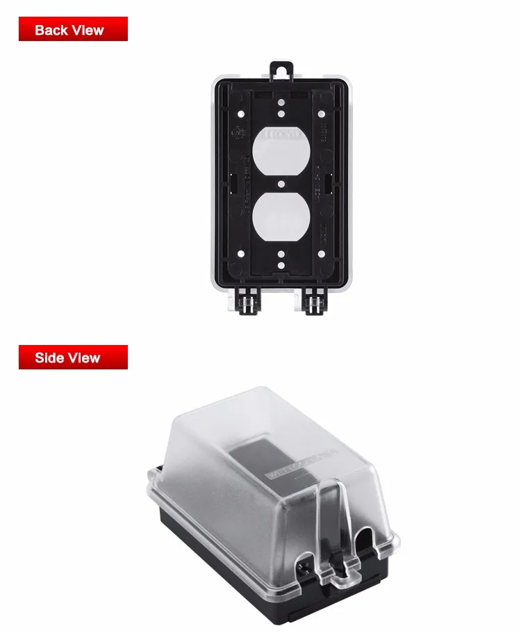 In Use Weatherproof Cover - Protect Outdoor Plugs & Receptacles