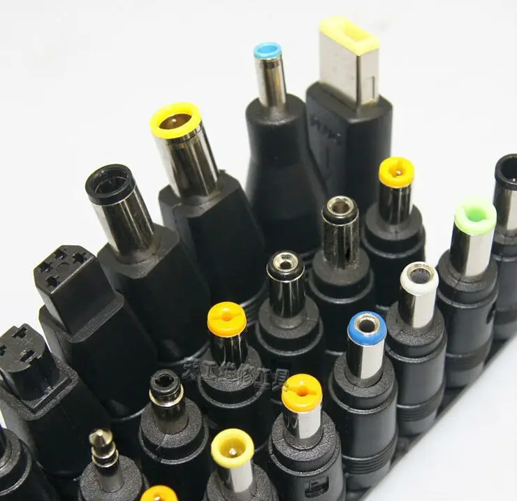 48pcs Universal Laptop Ac Dc Jack Power Supply Adapter Connector Plug ...