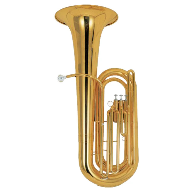 China Factory Gold Brass Bb Key Children Tuba - Buy Tuba,Gold Brass ...