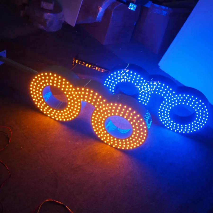 3d Decorative Free Led Front Light Up Light Letters - Buy 3d Letters ...