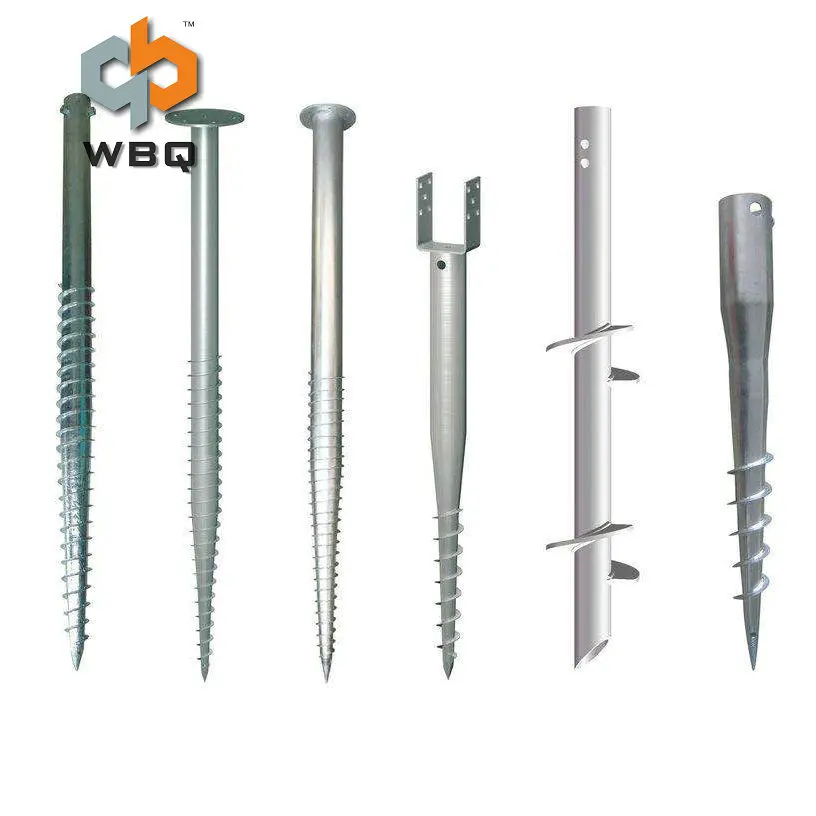 Ground Screw Anchor Foundation - Buy Foundation,Ground Anchor,Ground ...