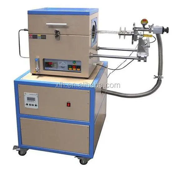 Laboratory Use Cvd Machine Double Heating Zones Cvd/pvd Coating Furnace ...