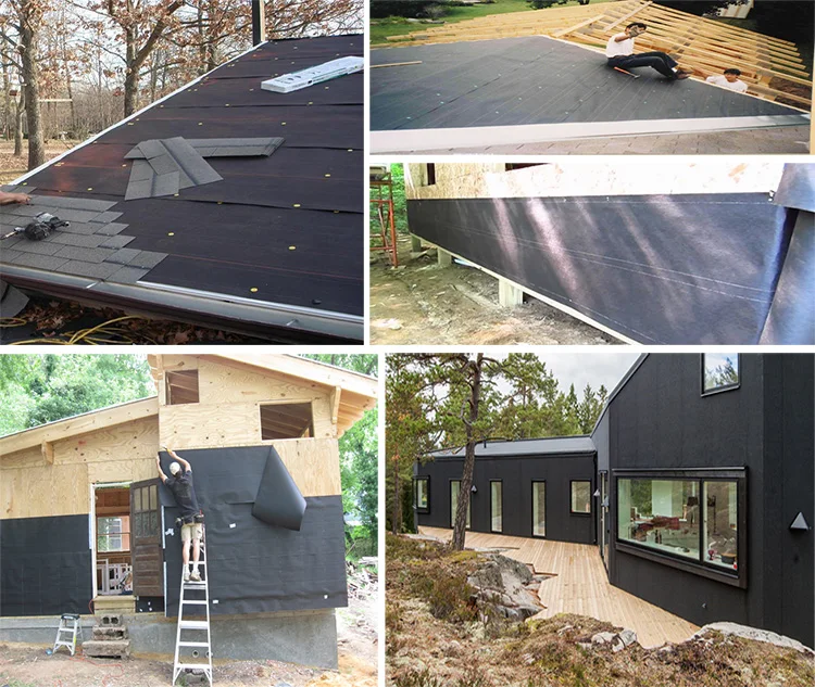 Synthetic Roofing Underlay Bitumen Paper Asphalt Saturated Felt - Buy ...