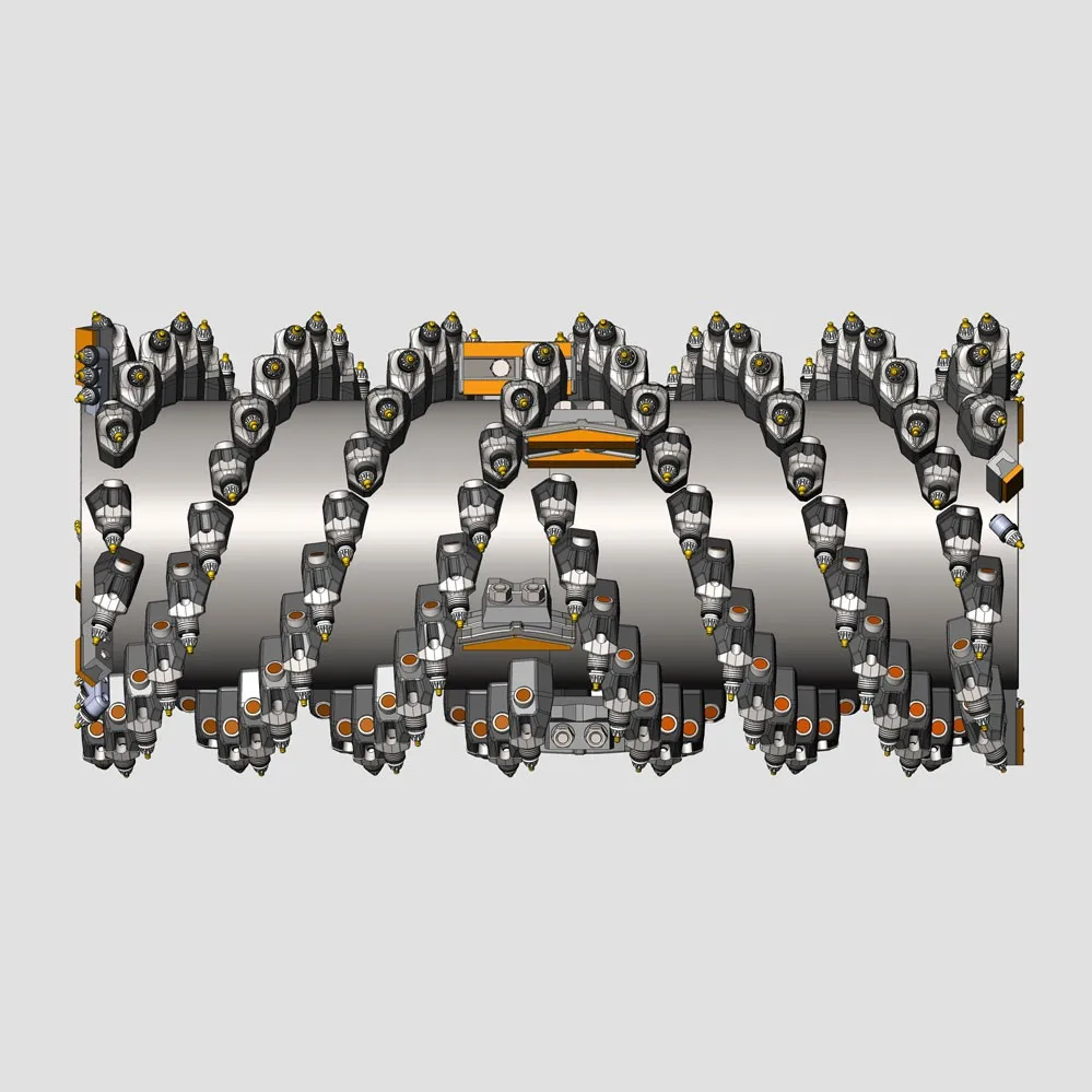 2427836 K6/20x Picks/milling Bits For Wirtgen Milling Machine - Buy ...