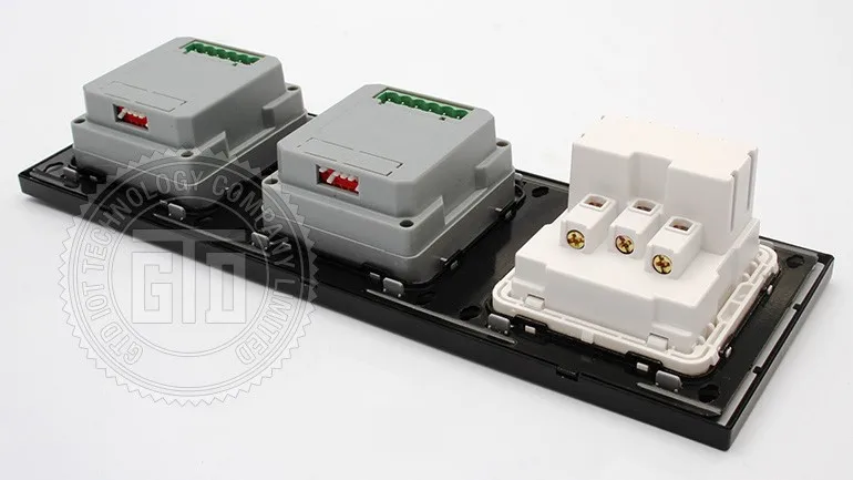 Modbus Protocol Integrated Smart Control Bedside Panel For Hotel Room ...