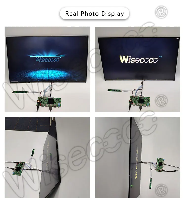 UHD 4K IPS Monitor - 60 FPS Display with Edp 4 Lane Control Board