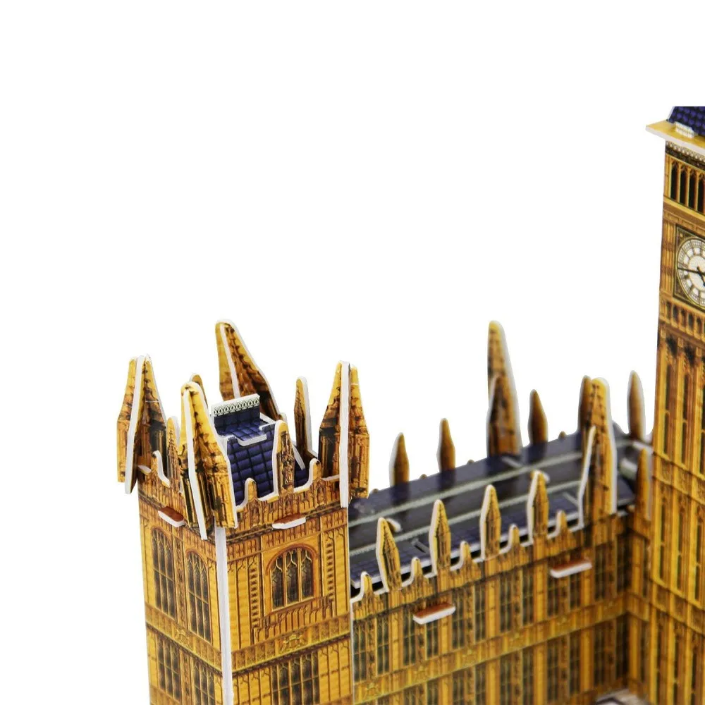 The London Big Ben,Great Ben,World Great Architecture 3d Puzzles Diy ...