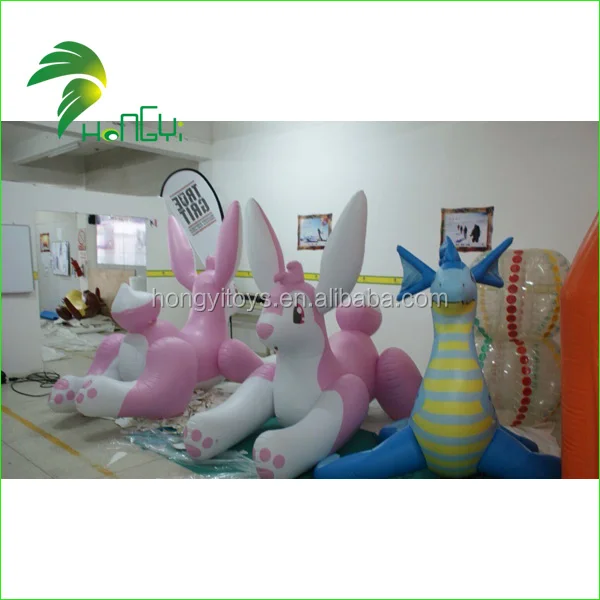 Inflatable Cartoon Pink Rabbit,Inflatable Rabbit From Hongyi Toy - Buy ...