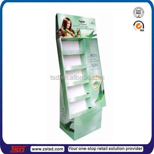 Custom Shopping Mall Pos Shampoo Display Rack - Eco-friendly