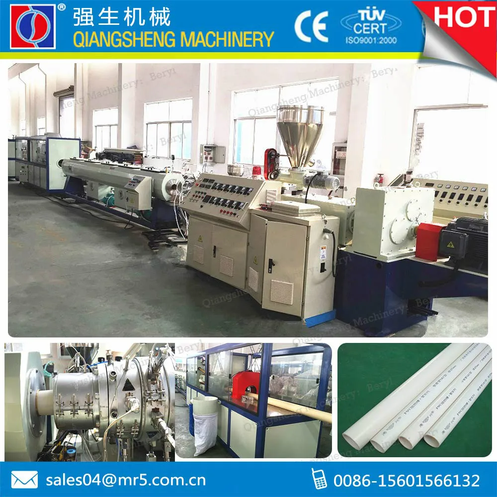 Ce et SONCAP certifiée tuyaux en PVC usine de fabrication-Extrudeuses ...