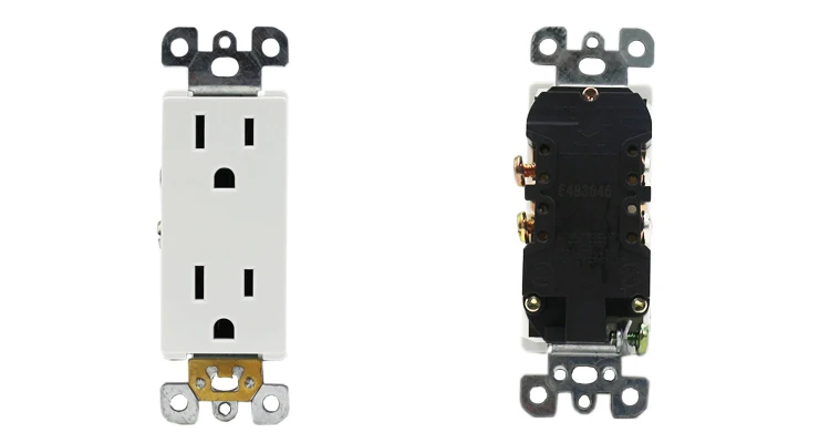 NTD15 New American 110v Socket 15a - Reliable Wall Receptacle