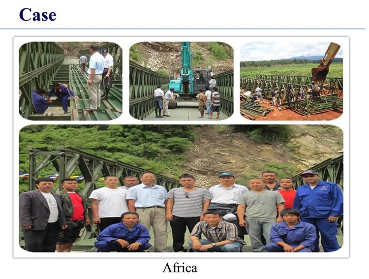 Steel Truss Pedestrian Bailey Bridge Transom Design Deck And Transom ...