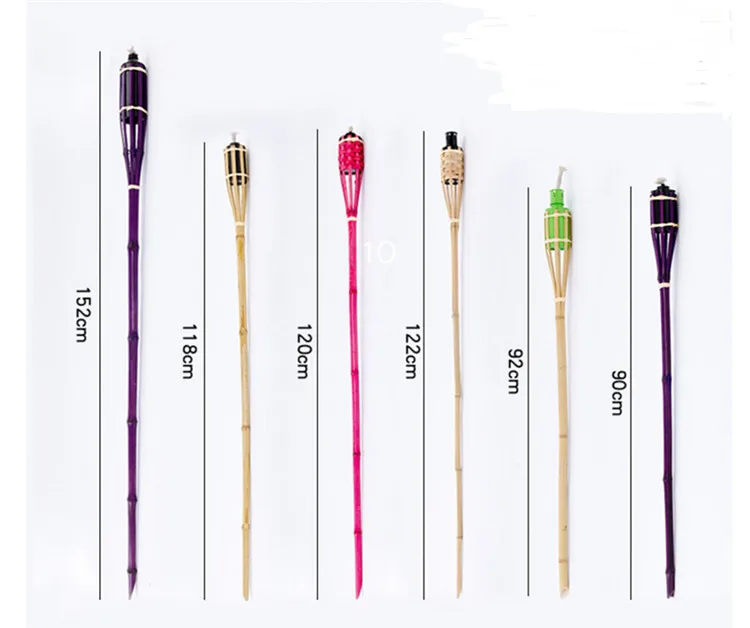 Fq Brand High Quality Colorful Japanese Flexible Garden Bamboo Tiki ...