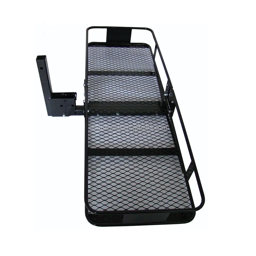 Heavy Duty Hitch Mount Folding Cargo Carrier/car Rear Luggage Rack ...