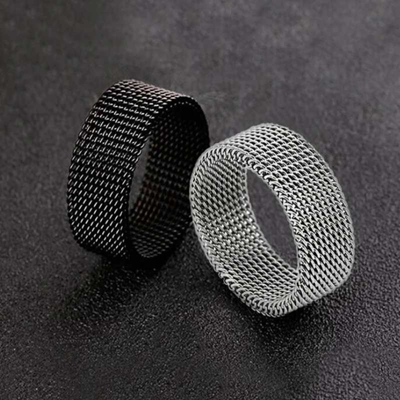 Factory Wholesale Hottest Stainless Steel Ring Couple Ring Flexible ...