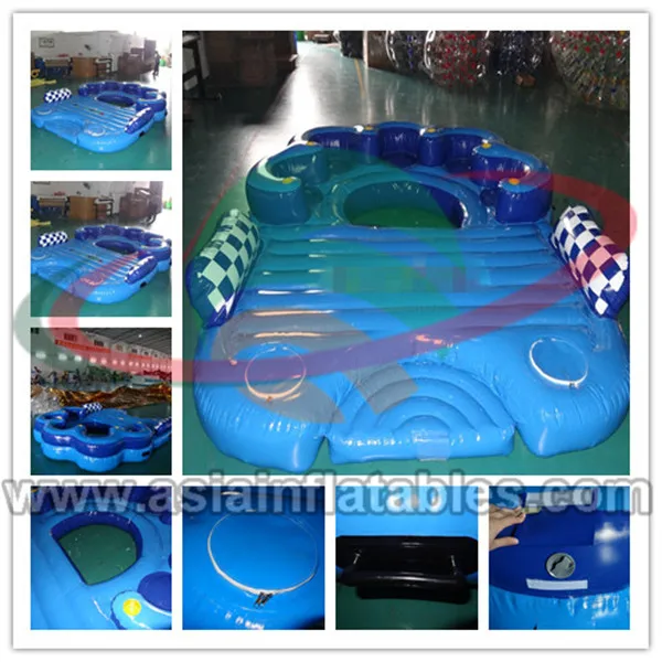 Relaxation Station Inflatable Floating Platform / Inflatable Oasis ...