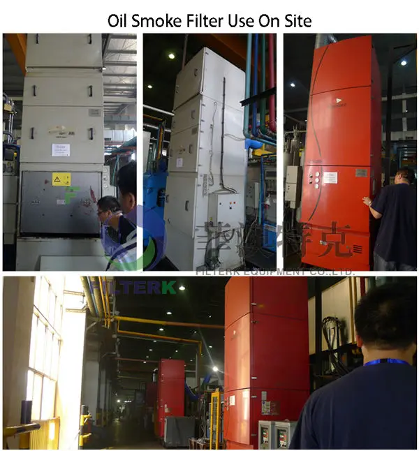 Close-up of FILTERK OM/040 filter media