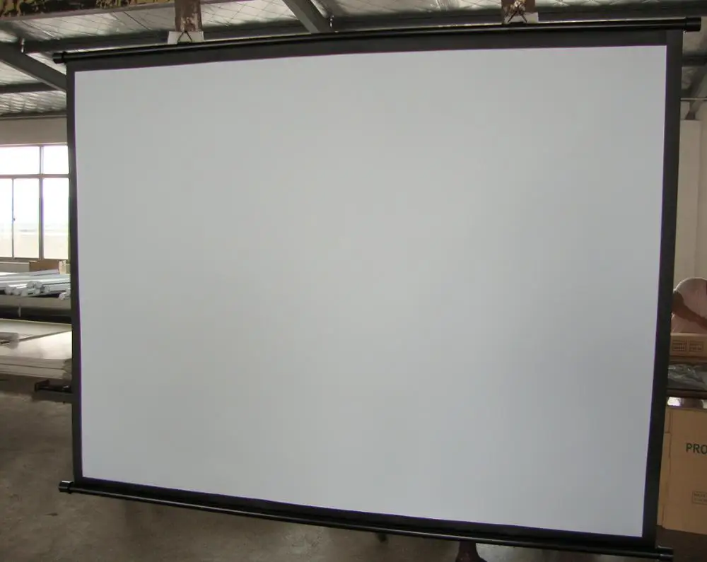 Pull Down Manual Simple Projection Screen,Cheap Projector Screen - Buy Cheap Simple Projection ...