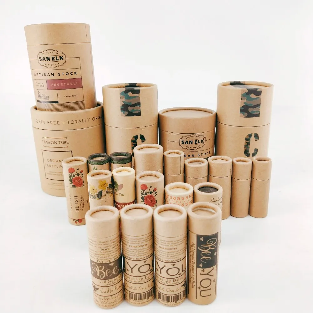 Fancy Small Circle Shape Box Packaging - Recyclable Paper