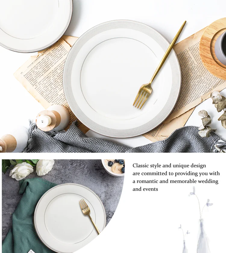 Cheap White Dinner Plates Dessert Plates For Restaurant Hotel - Buy ...