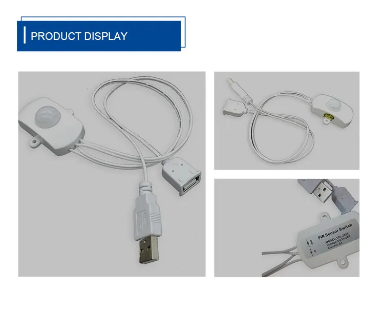 Usb 적외선 5v 모듈 주택 벽 Pir 센서 모션 스위치 Led 빛 - Buy Pir 센서 모션 Pir 벽 감지기,Pir 센서 ...