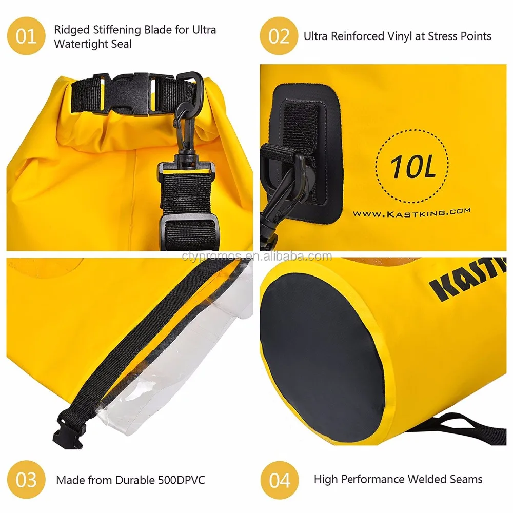 2l 5l 10l 15l Pvc Ocean Pack Waterproof Dry Bag With Shoulder Strap - Buy Waterproof Dry Bag,Dry ...