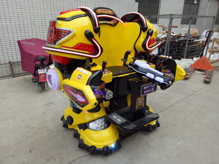 Coin Operated Battle King Walking Robot Ride - Fun for All