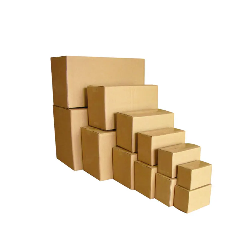 Factory Recycled Different Size Corrugated Cardboard Box Corrugated 