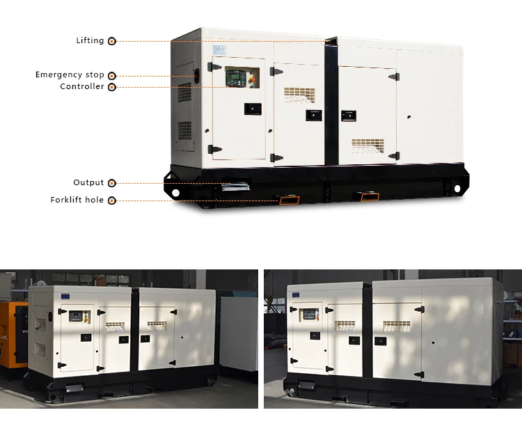 Industrial Generators - 80 KW Diesel Generator with Cummins Engine