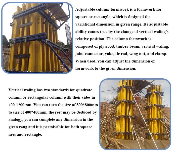 Circular Column Formwork/concrete Shuttering Panel With Great Price ...