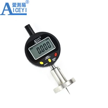 0-12.7mm 0.001mm Precision Electronic Digital Depth Indicator Depth Gauge With Cylindrical Base ...