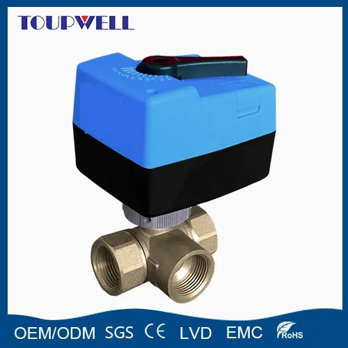 Motorized Modulating Valve For Water Flow Control - Buy Control Valves ...