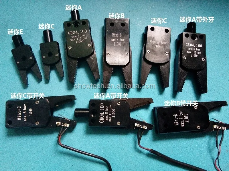 Mini-a/b/c/d/e Pneumatic Mini Clamp - Buy Pneumatic Mini Clamp,Mini ...