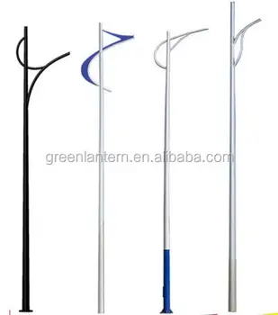 Zinc Pole Round Conical Shape 4m,5m,6m,8m,10m,12m Heigh Lighting Pole ...