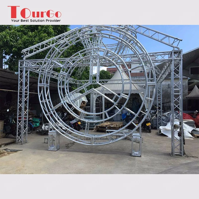 Tourgo Aluminum Stage Backdrop Background Truss for Wedding| Alibaba.com
