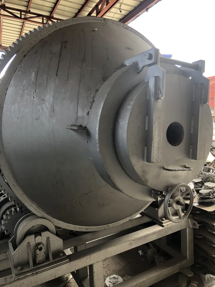 Gas Fired Rotary Furnace for Lead Smelting - 3500kg Capacity, Accurate ...